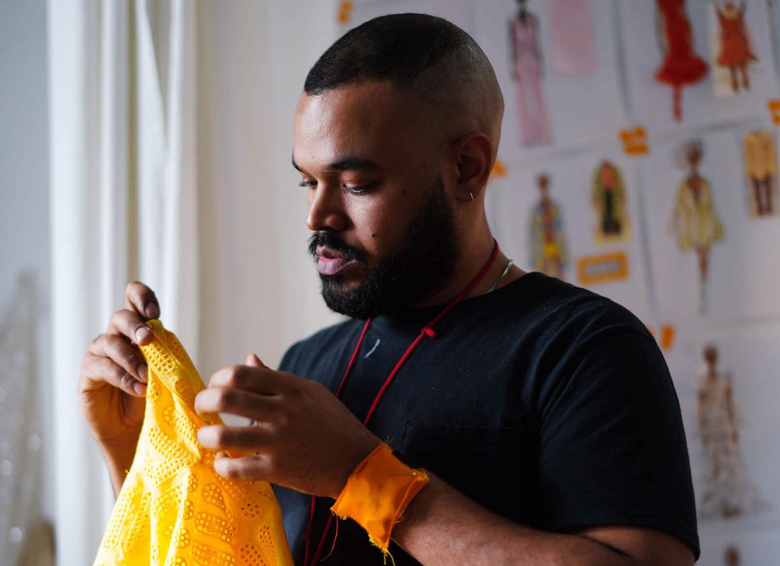 This 9-To-5 Assistant Designer Is Building His Own Fashion Line, Too.